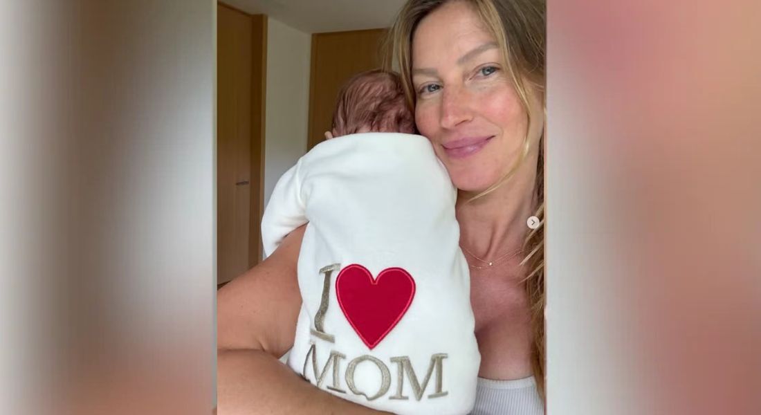Modelo Gisele Bündchen mostra foto de seu filho mais novo pela primeira vez - Folha PE